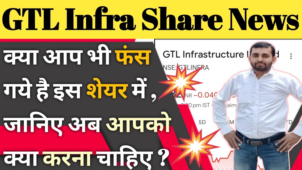 GTL Infra latest news | GTL Infra share latest news | q4 result - YouTube