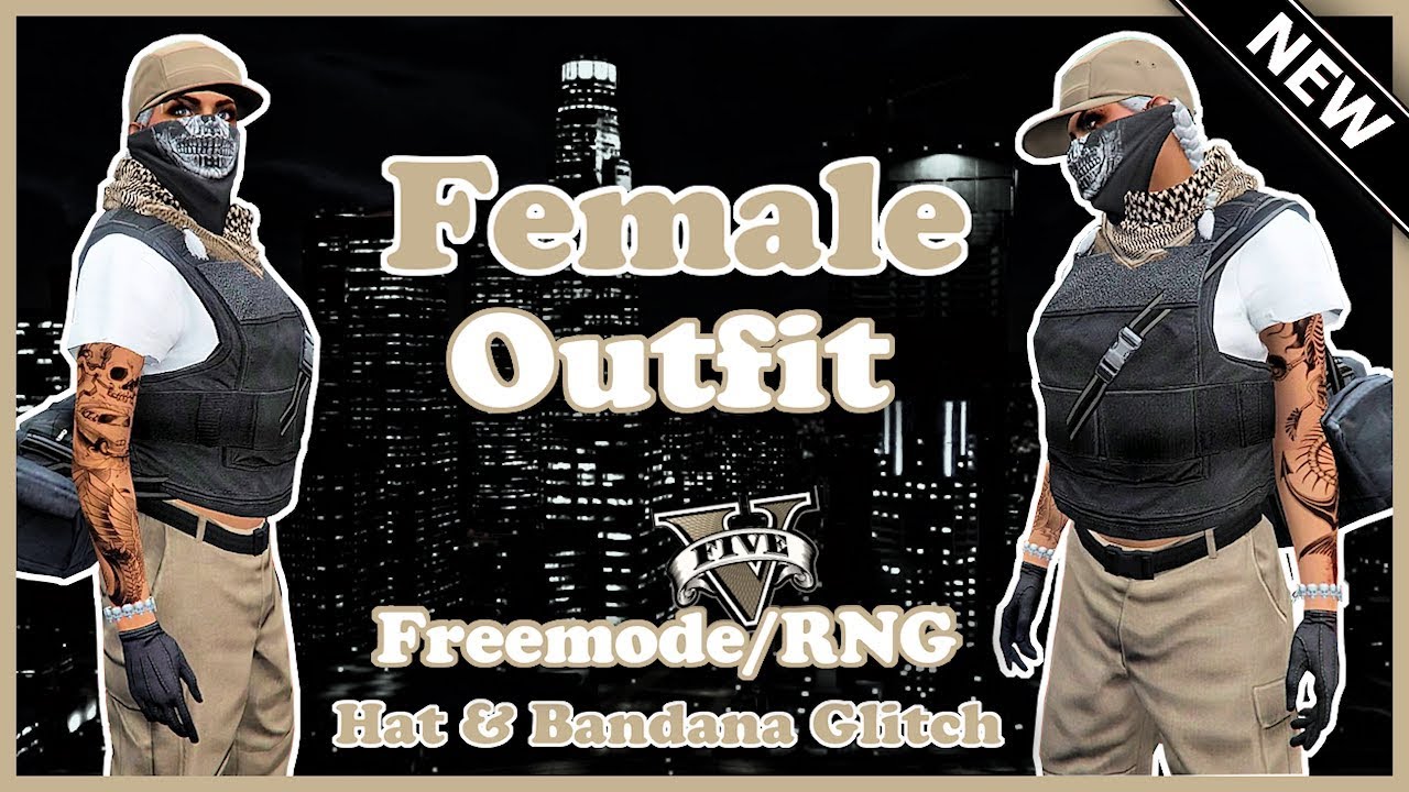 GTA 5 I FEMALE OUTFIT TUTORIAL FREEMODE/RNG (PATCH 1.42) EASY! - YouTube