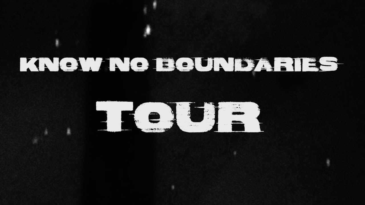 I'M GOING ON TOUR!!!!! KNOW NO BOUNDARIES 2016!!! - YouTube