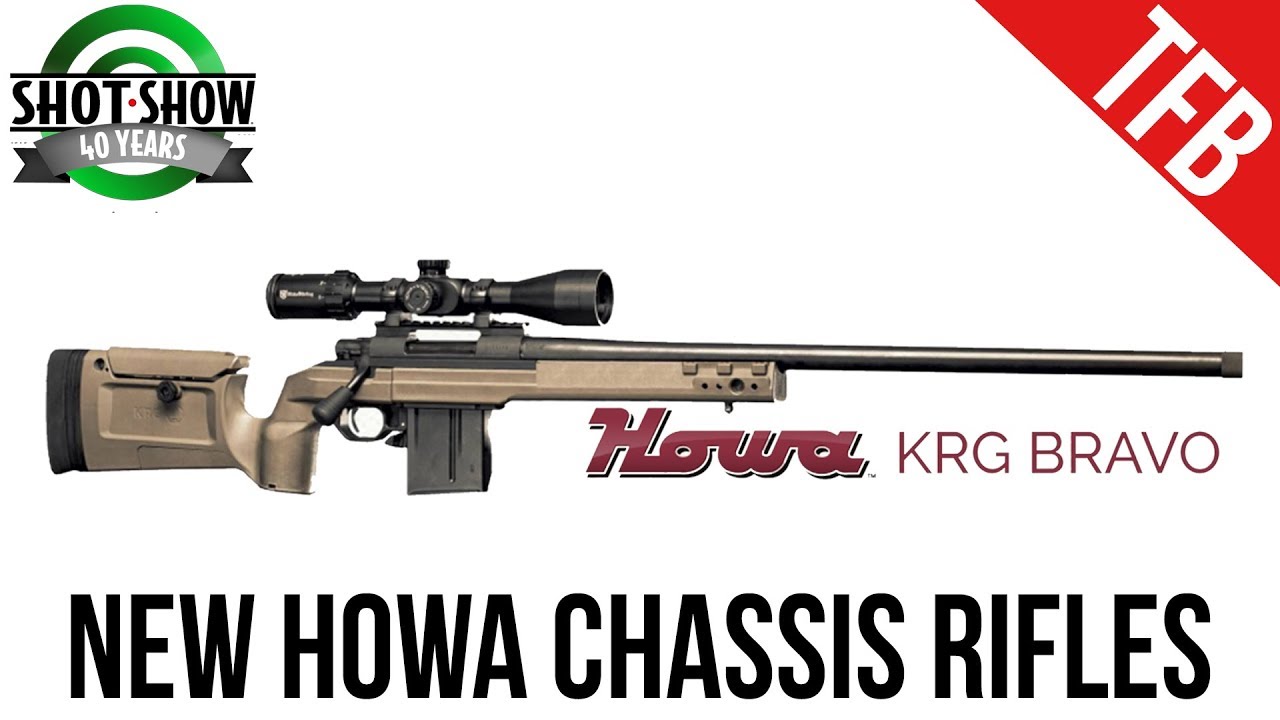 [SHOT 2018] Howa Bravo and Mini-Action Chassis Rifles - YouTube