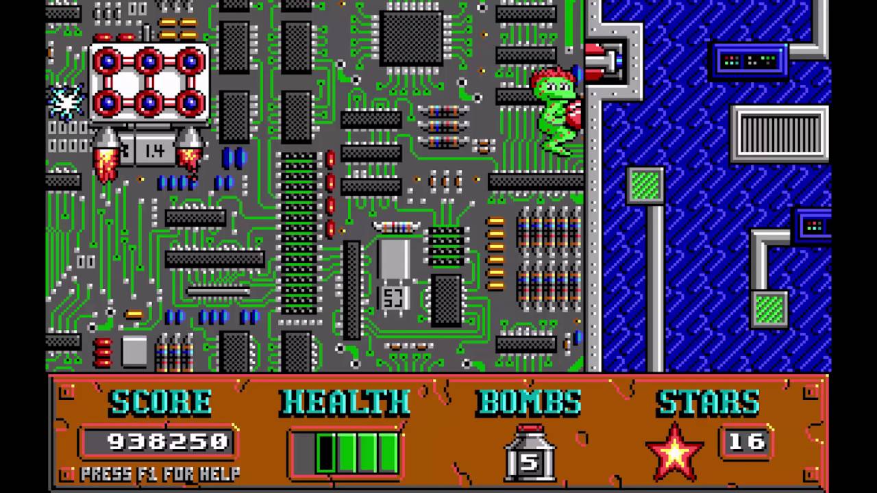 Cosmo's Cosmic Adventure 3 - Level 3 (1992) [MS-DOS] - YouTube