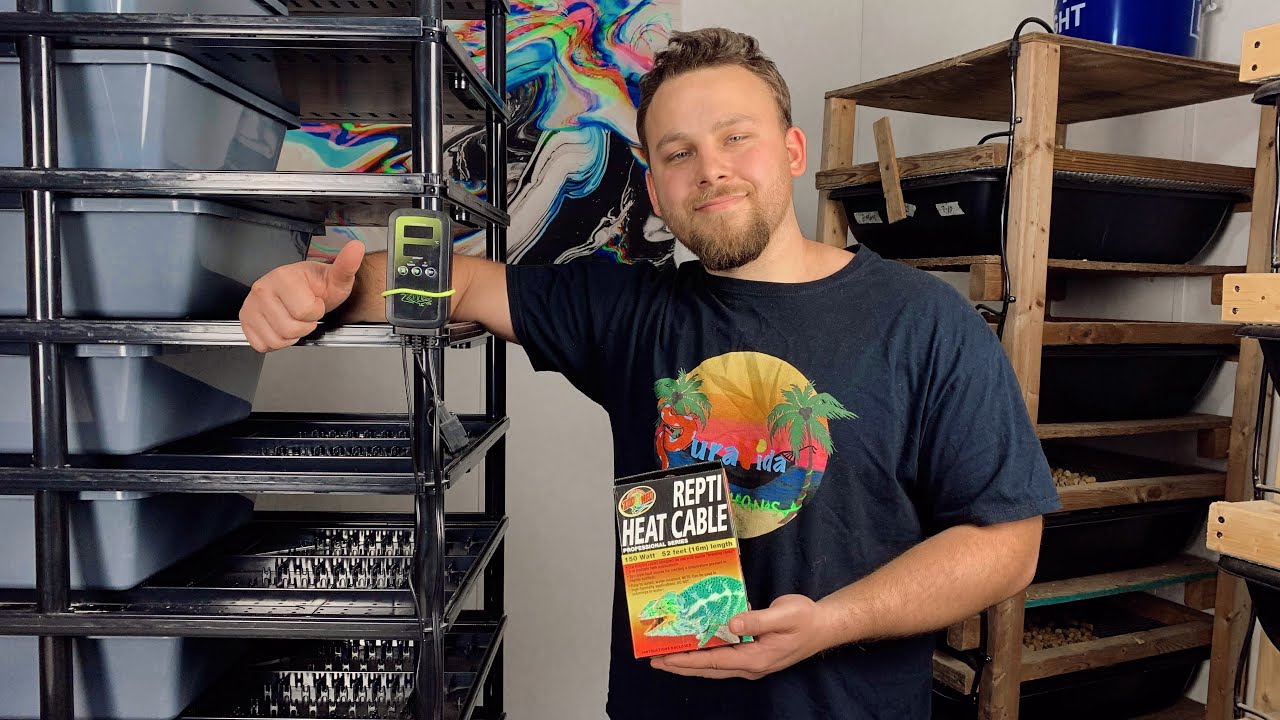 How To Setup Heat Cable in Vision Racks - YouTube