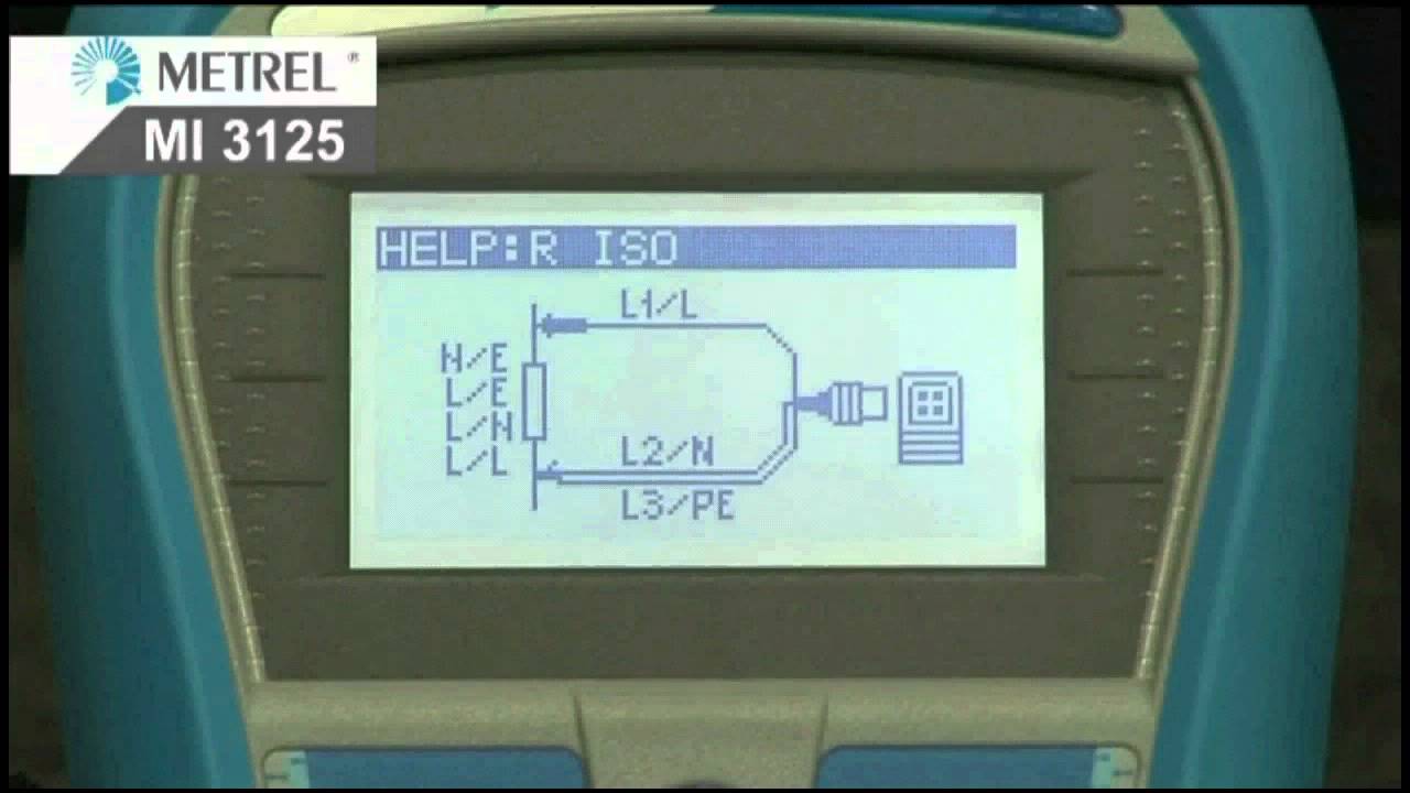 METREL MI 3125 EurotestCOMBO - YouTube