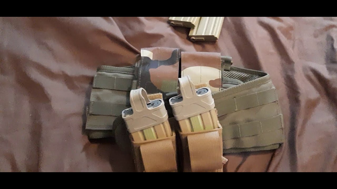 USMC Speed Reload Mag Pouches Review - YouTube