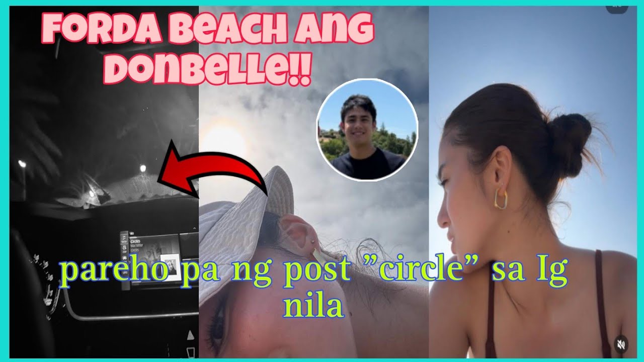 DONNY at BELLE forda beach sa California| Confirm magkasama ang ...