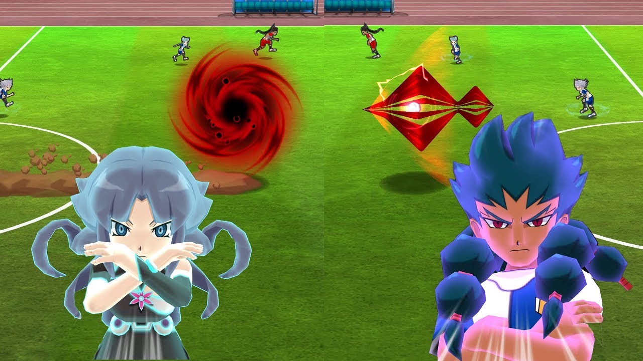 Inazuma Eleven Strikers Go 2013 Chaos Meteor Vs Red Prison(Fran Vs ...