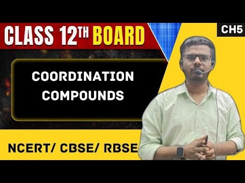 L-12 | CLASS 12TH CHEMISTRY I CFT OF CO-ORDINATION COMPOUND ...