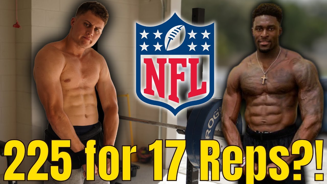 NFL Combine Bench Press Test - YouTube