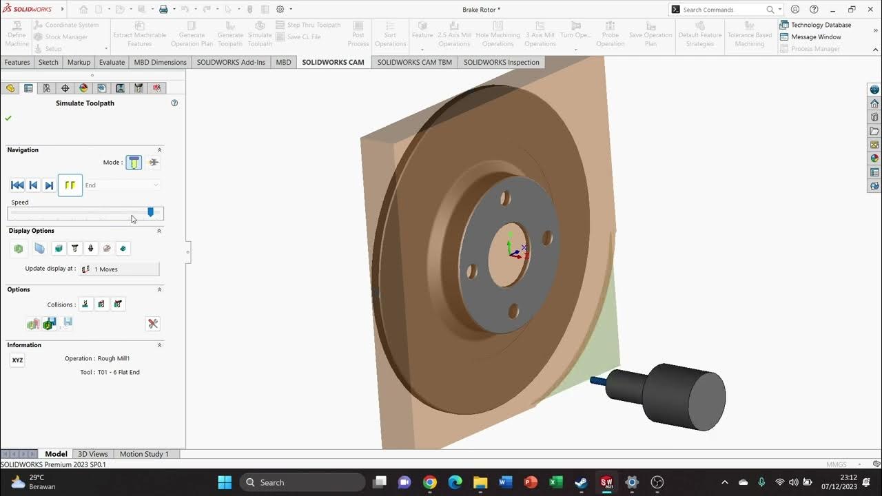 Presentasi Tugas Besar UAS CAD/CAM - Tobias Pauli - 2023 - YouTube