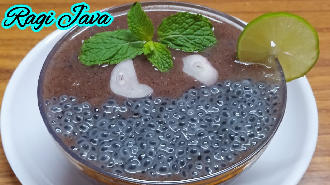 Healthy Ragi Java/ Ragi Malt/ Finger Millet Java #shortvideo #ragi #trending #millet #ytshorts # ...
