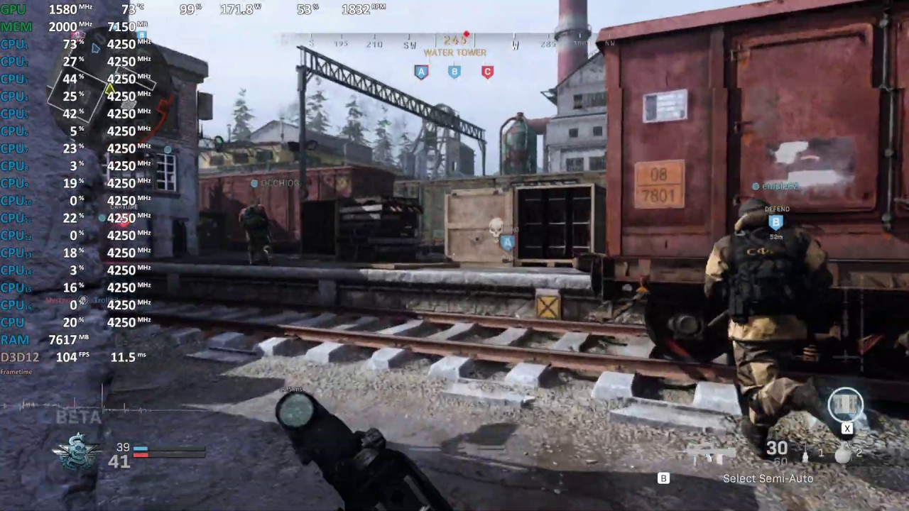 Radeon RX 590 Test - Call of Duty: Modern Warfare (2019) - Gameplay ...