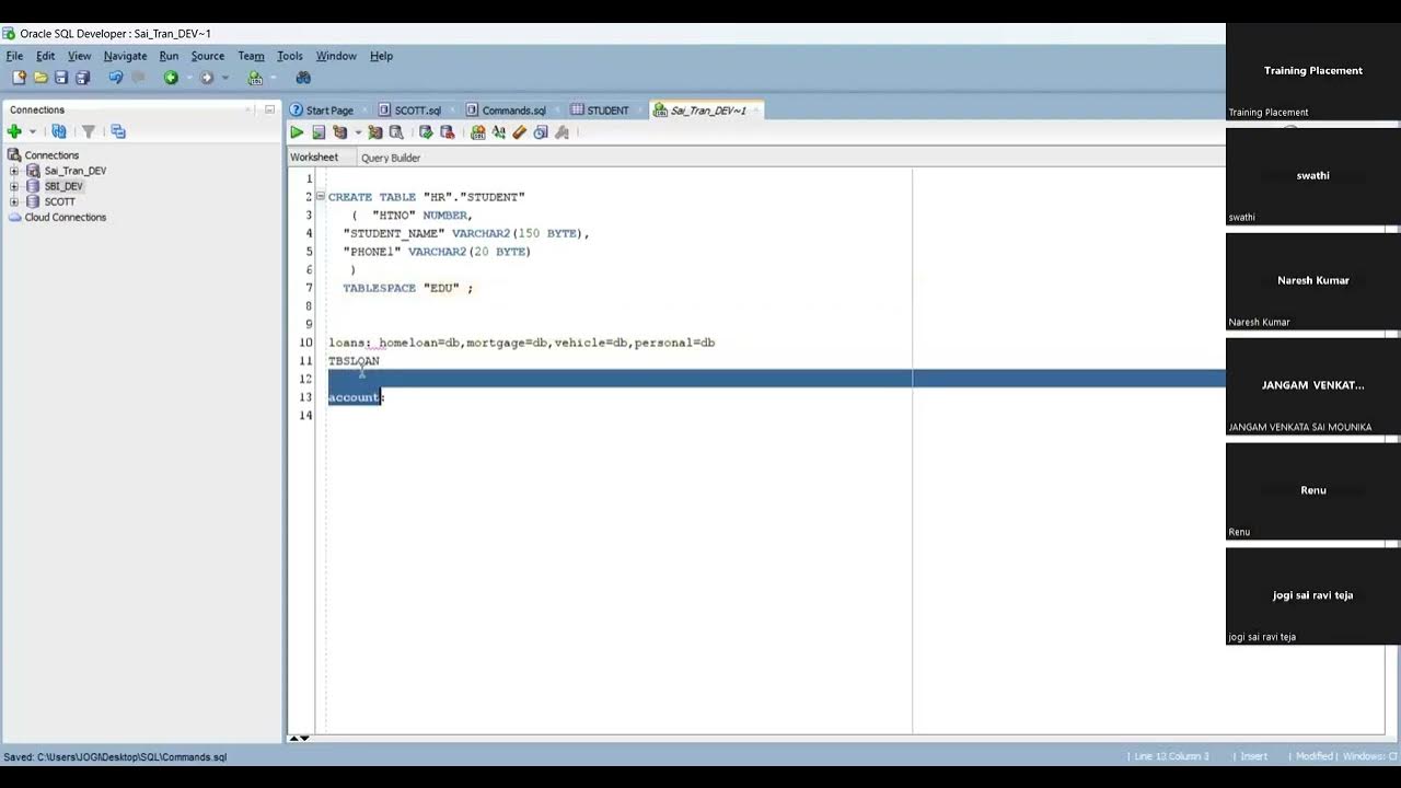 What Are Schema And Tablespace In Oracle Know About This Youtube