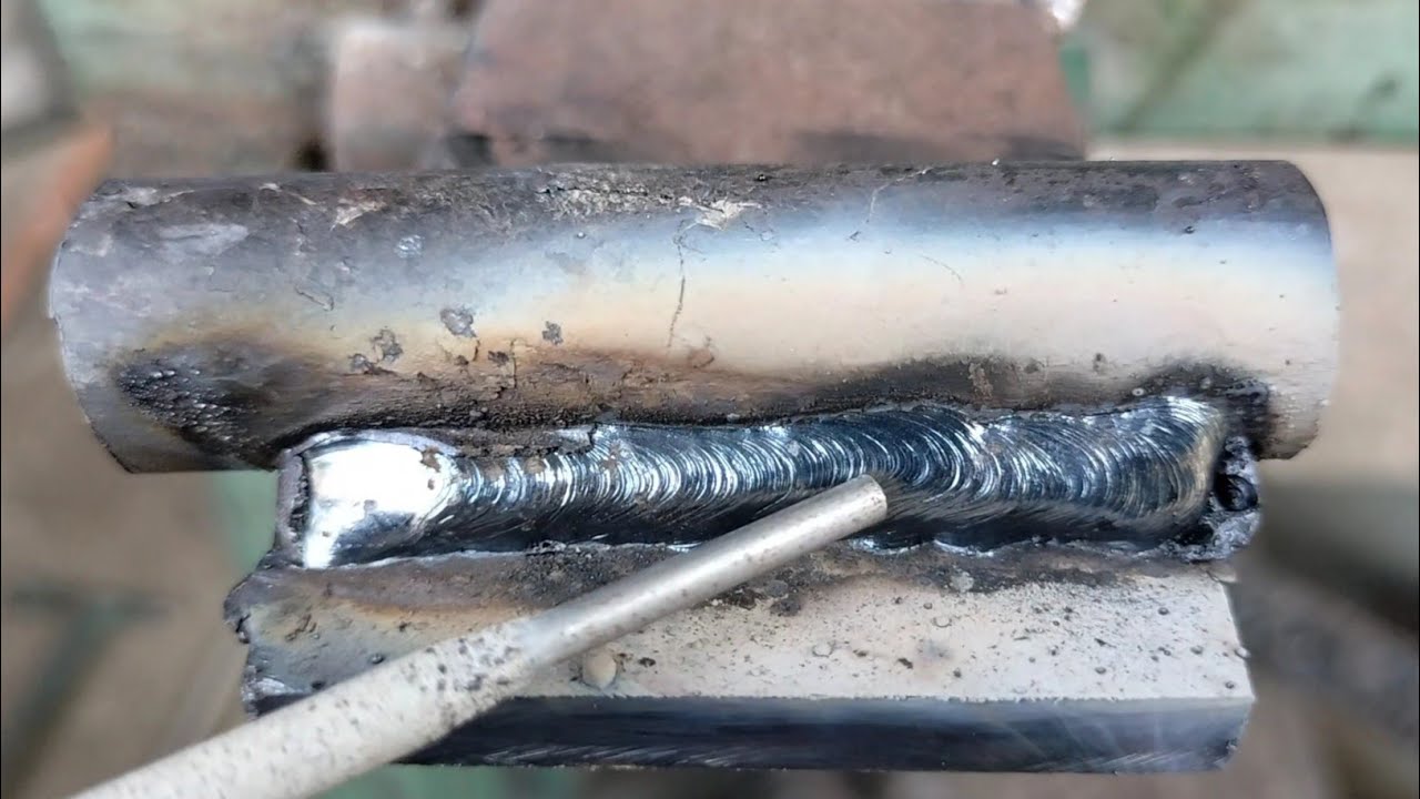 Novice welders can do this, concrete iron welding techniques - YouTube