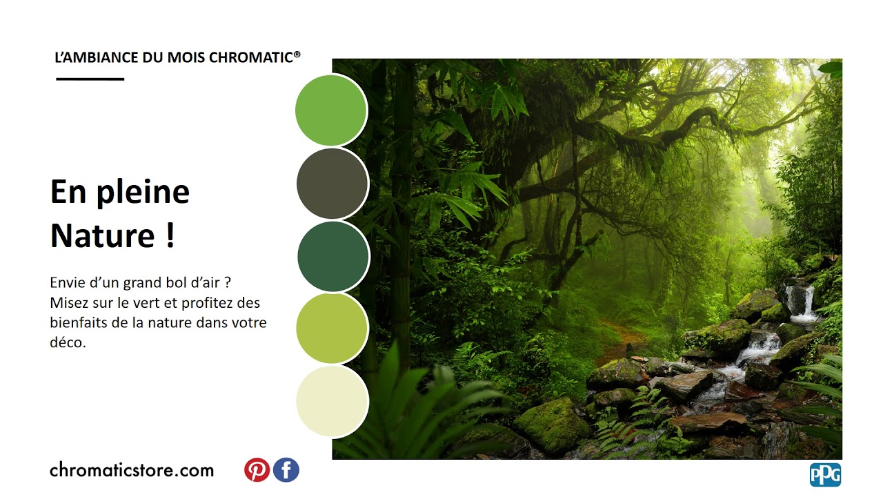 CHROMATIC-INSPIRATIONS COULEURS AUTOUR DU VERT - YouTube