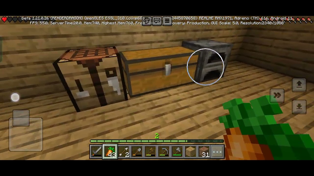 Playing Minecraft and cooking my raw food into cooked food #minecraft # ...