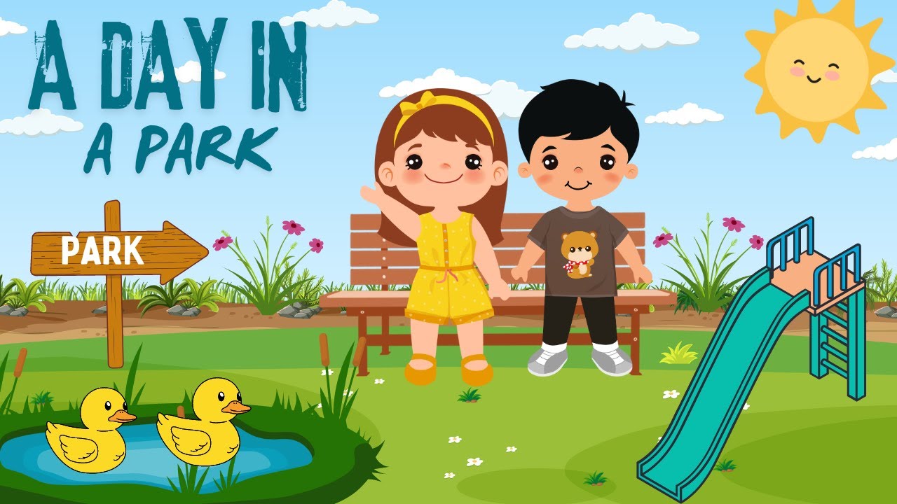 A day in a park | Nursery Rhymes for Children | Little Twinkies Mania ...