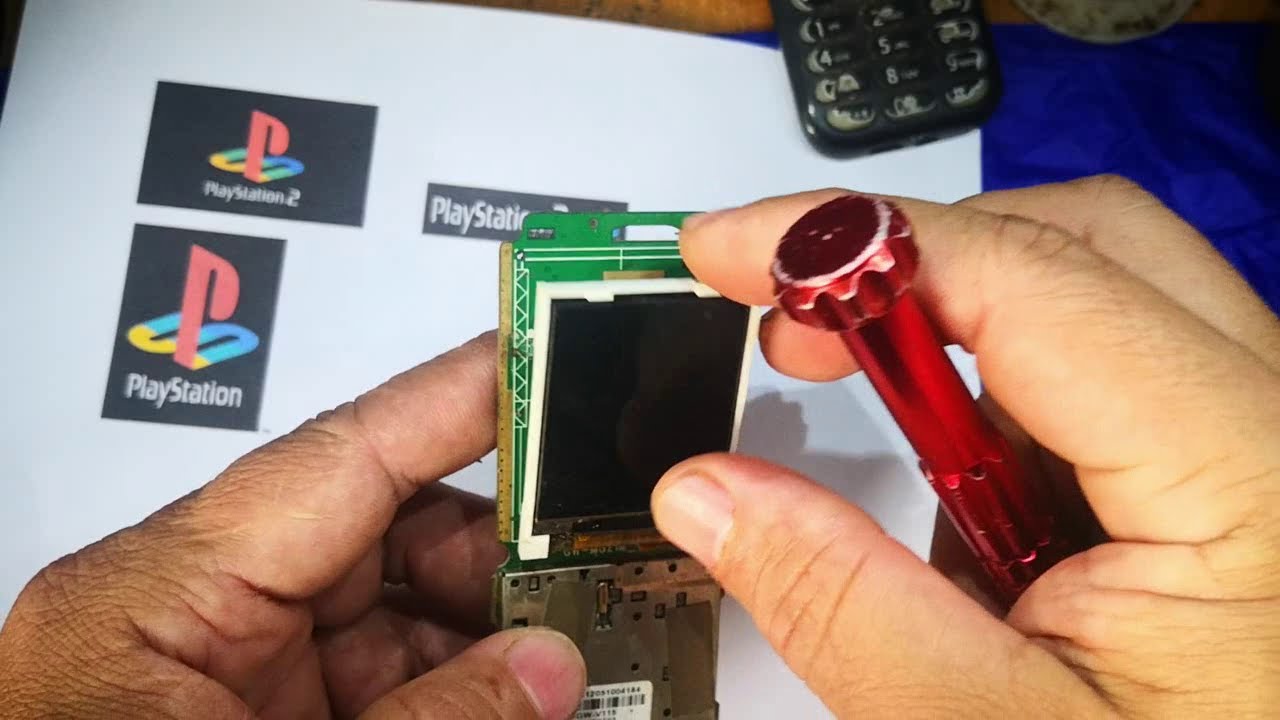 💥LOGO LED PS2 casero | proyecto LED con pantalla de celular viejo#1 ...