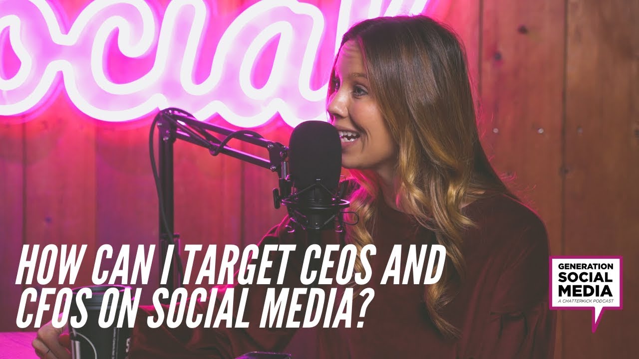 #009 How Can I Target CEOs And CFOs On Social Media? - YouTube
