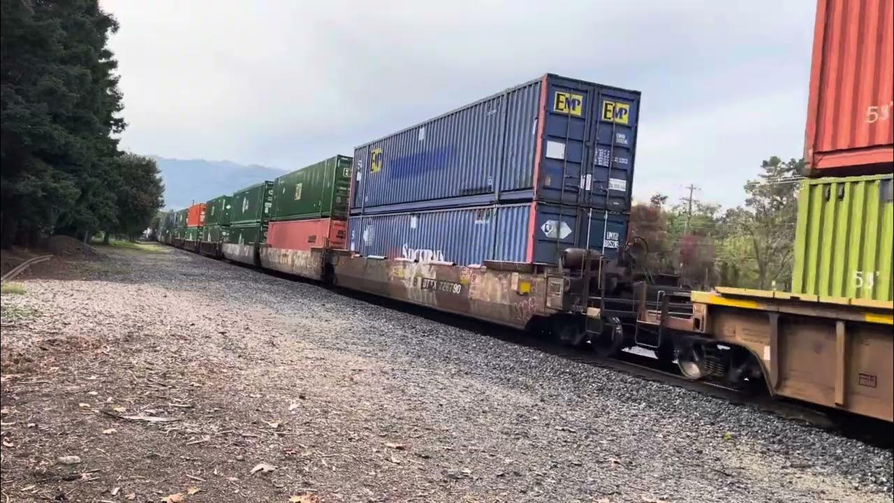 Up 8990 IOANP going through Pleasanton - YouTube