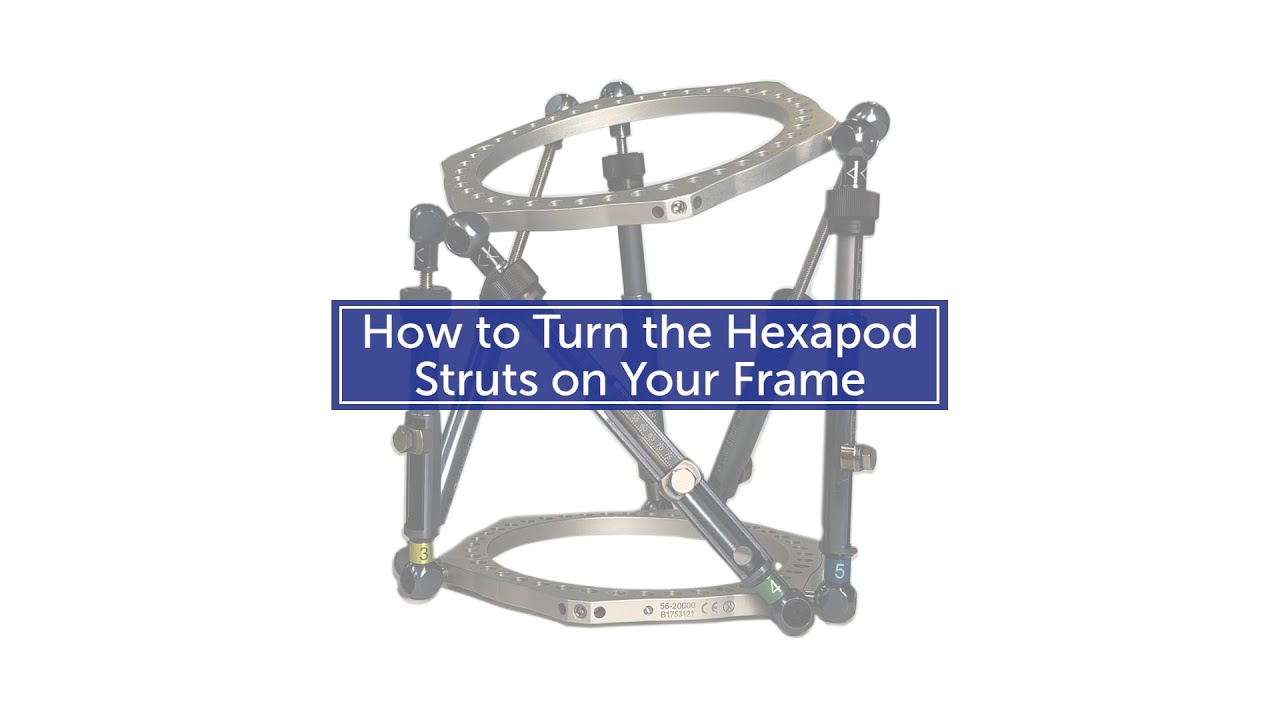 How to Turn the Hexapod Struts on Your Frame - YouTube
