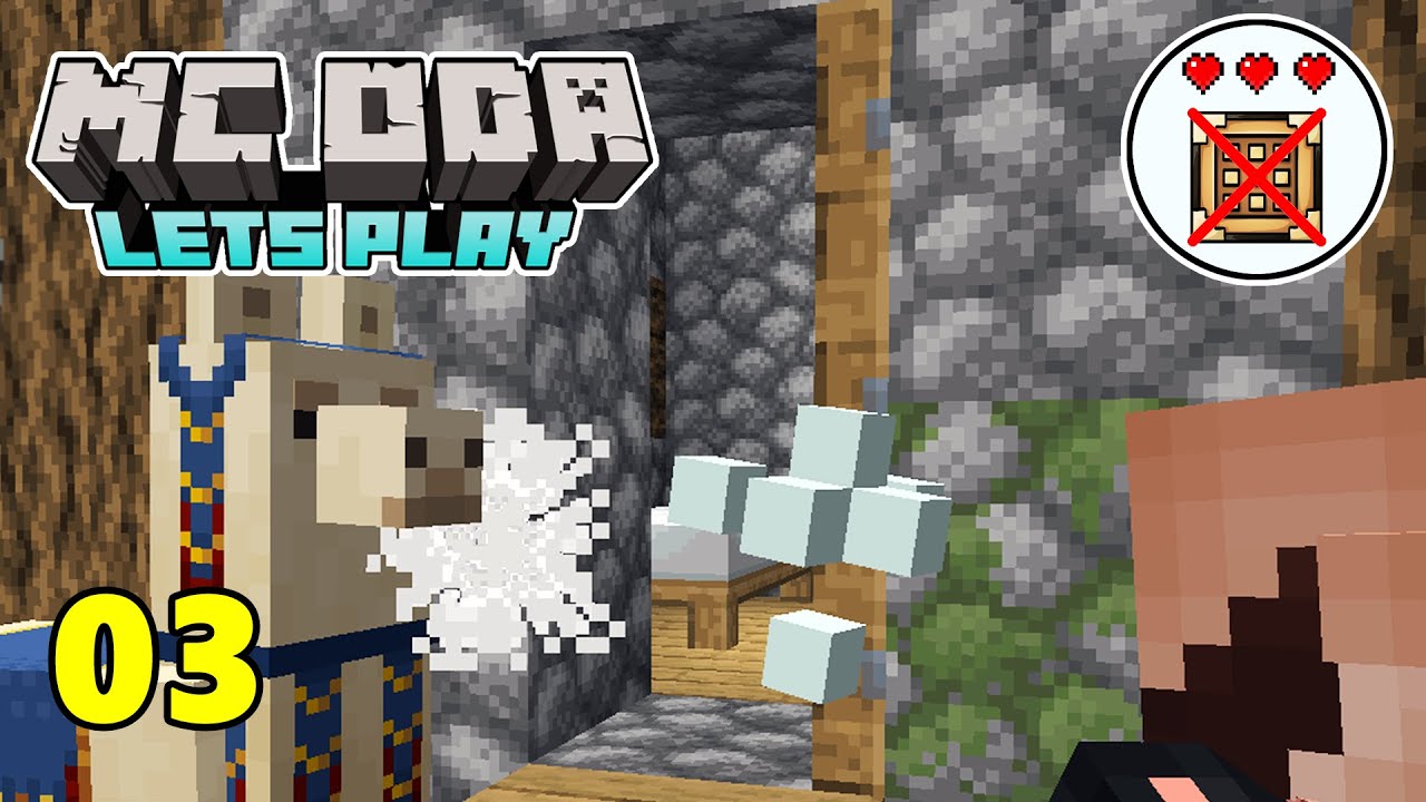 3 Lives, NO Crafting Tables! : Ep03 : A Minecraft Let's Play Series ...