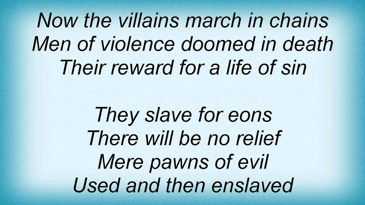 Cannibal Corpse - Scourge Of Iron Lyrics - YouTube
