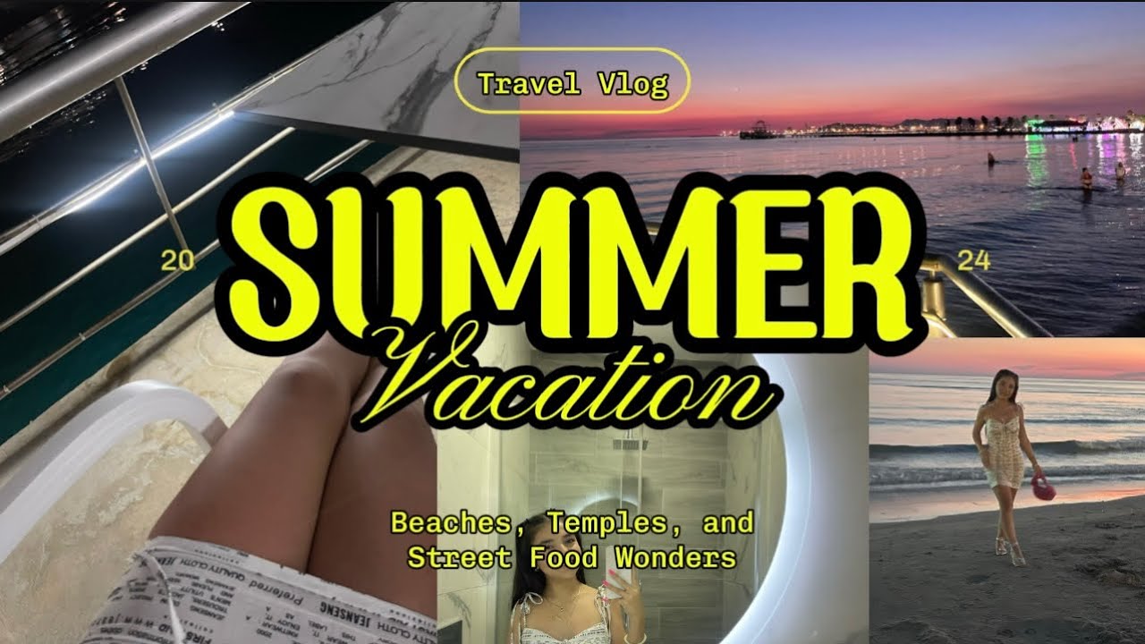 SUMMER VACATION VLOG 2 | entertaining| fun| victoria secret| morphie| sunset| aesthetic ...