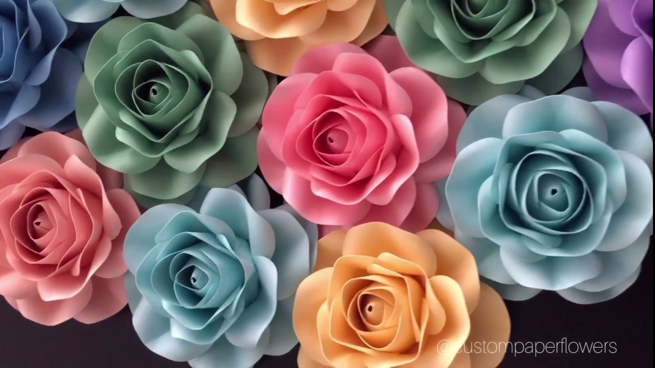 Small Paper Rose With A Stem Full Tutorial DIY Paper Flowers YouTube Small Paper Rose With A Stem Full Tutorial DIY Paper Flowers YouTube