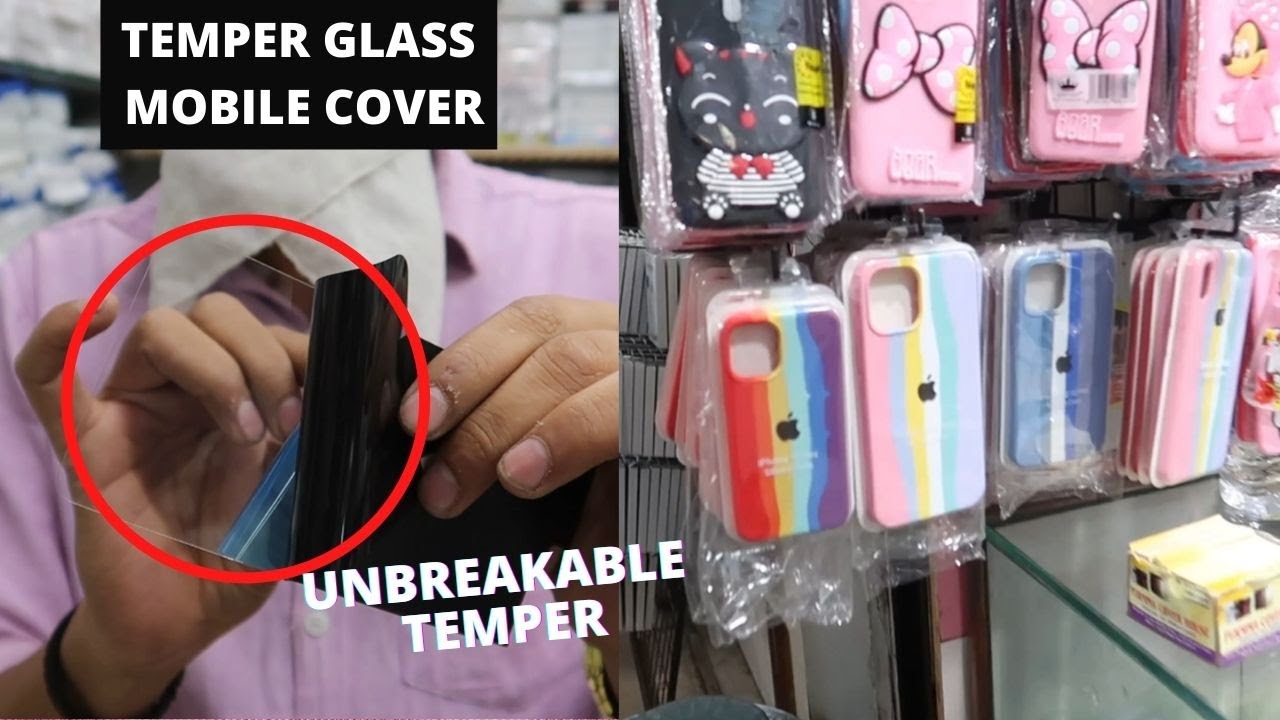 Buy Temper Glass/Mobile Cover In ₹5 | Cheapest Temper Glass Market ...