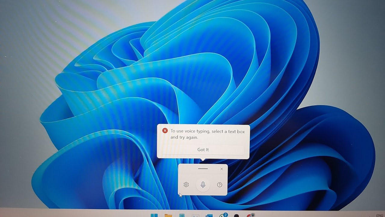 VOICE TYPING IN WINDOWS 11 NOT WORKING? - YouTube