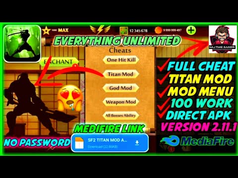 Shadow Fight 2 | MOD APK Max Level 52 All Weapon Unlock, Unlimited ...