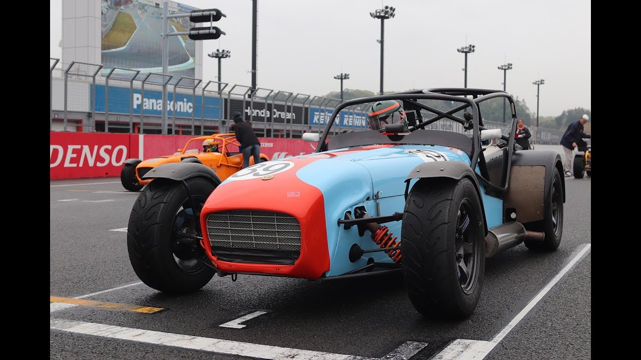 2018 CATERHAM CAP SEVENRACE 第2戦 「悪夢ふたたび」 - YouTube