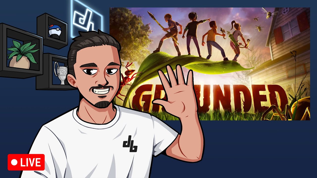 I'm afraid of spiders... - Grounded, Day 2 - YouTube