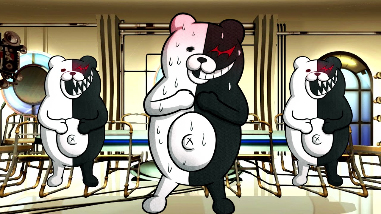 Monokuma Sits on You (Unofficial Monokuma Music Video) - YouTube