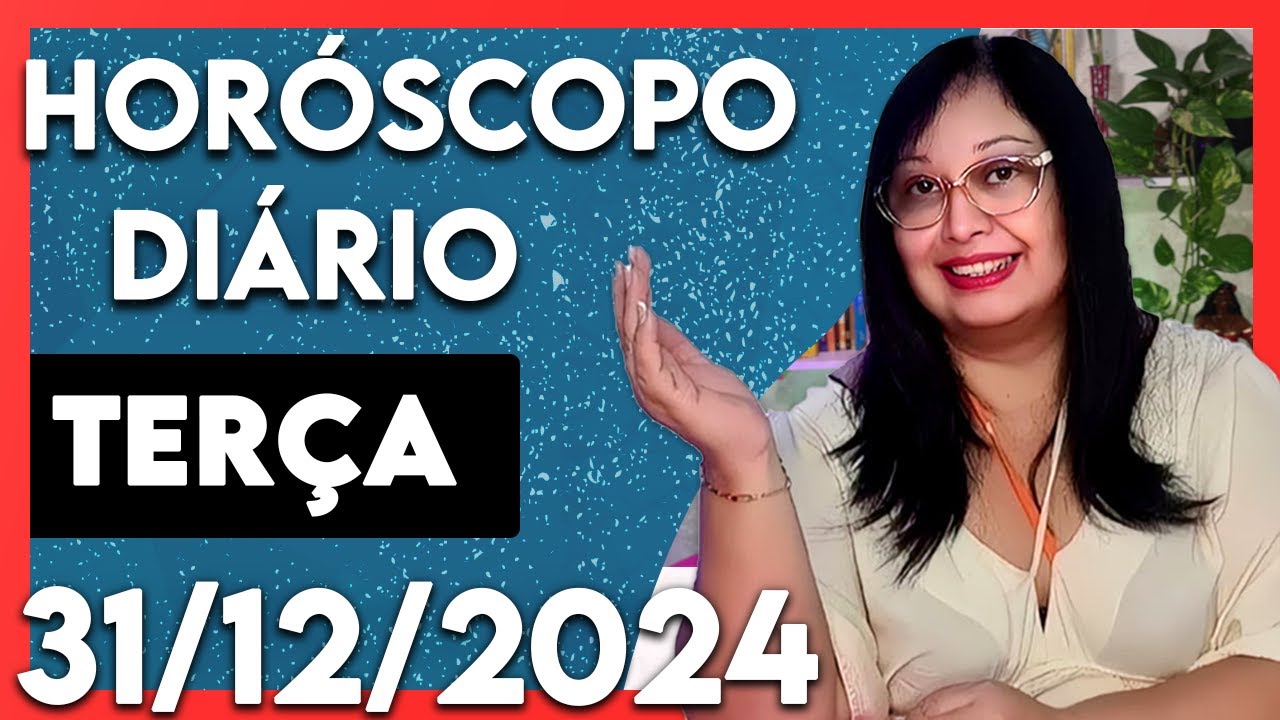 HOROSCOPO DO DIA PREVISAO DIARIA 31 12 2024 SIGNOS Cigana Carmencita - YouTube