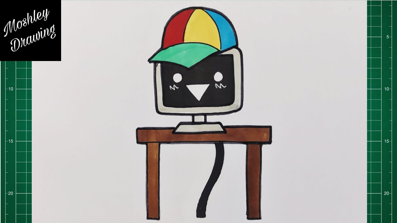 How to Draw Mr. Fun Computer - Incredibox Sprunki - YouTube