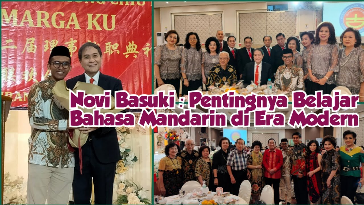 Novi Basuki: Perlunya Belajar Bahasa Mandarin - YouTube