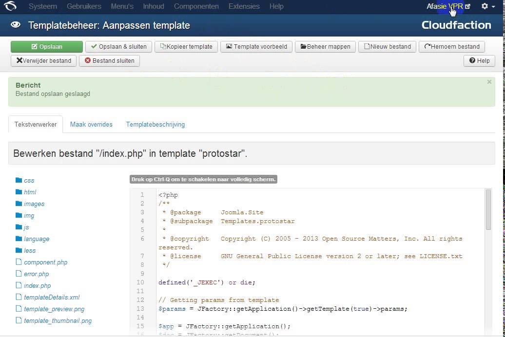 Google analytics plaatsen bij Joomla 3 Protostar en een ander template ...