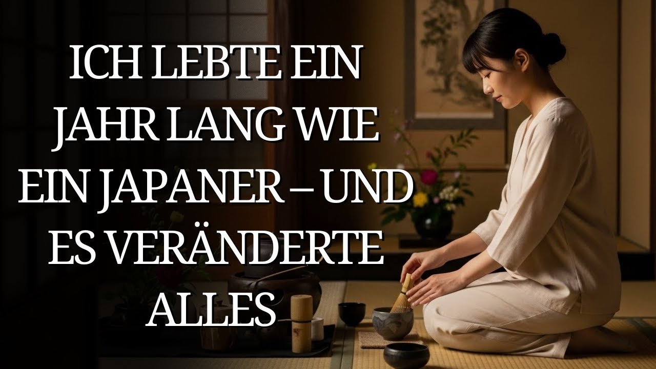 Ich lebte ein Jahr lang wie ein Japaner – und es veränderte alles ...
