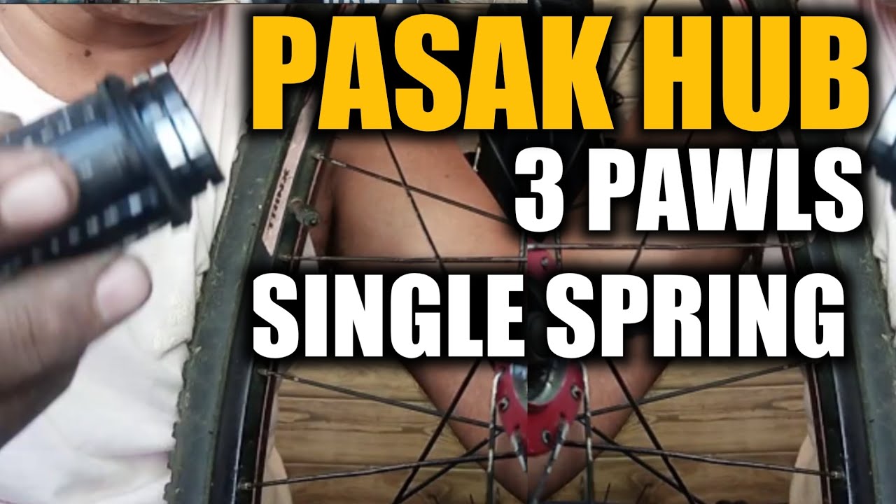 Pasak hubs, 3T single spring , simple lang , pero pasok ! 😁 - YouTube