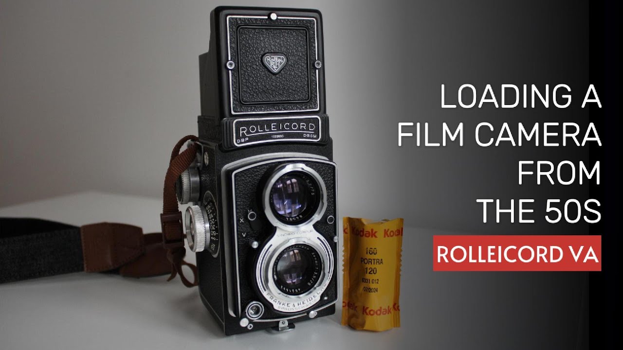 📷 Loading a Vintage Film Camera from the 50s! - YouTube