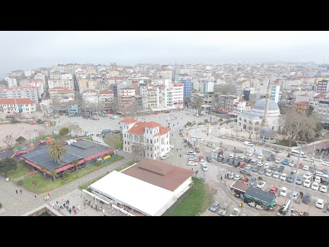 Bandırma Cumhuriyet Meydanı Drone Çekimi [4K] (Şubat 2025)