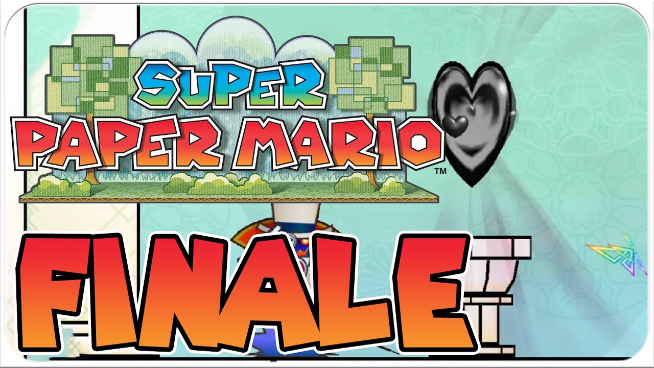 Super Paper Mario - Finale - Will you marry me? - YouTube
