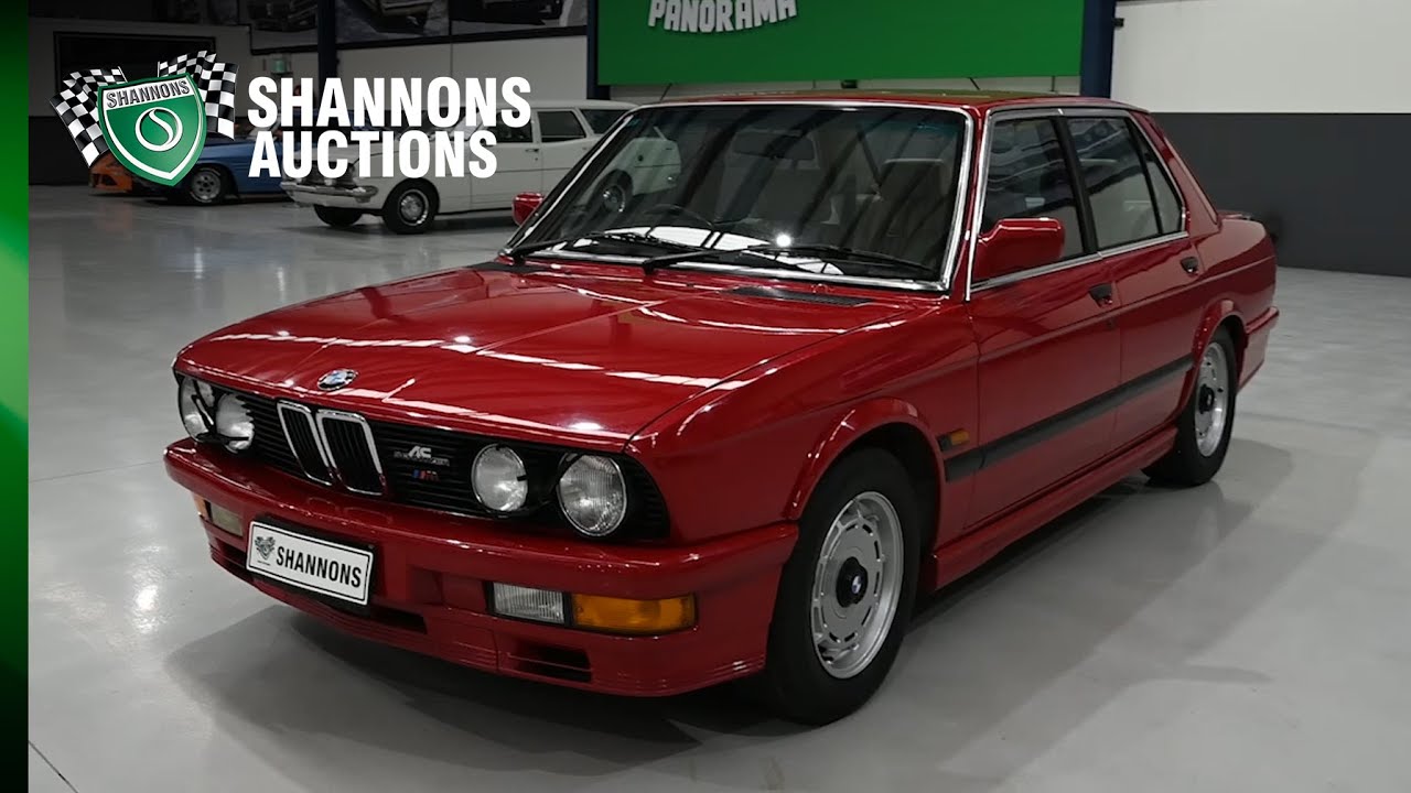 1986 BMW M535i Sedan - 2023 Shannons Autumn Timed Online Auction - YouTube