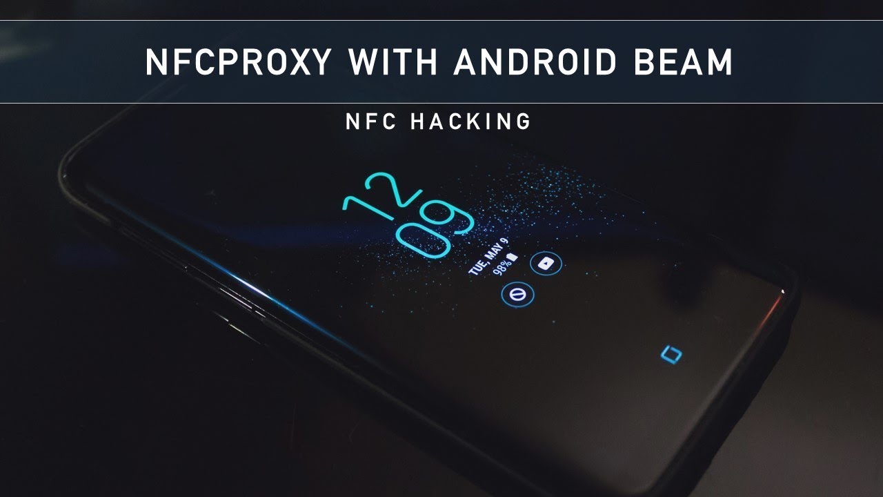 NFC Hacking: NFCProxy with Android Beam - YouTube
