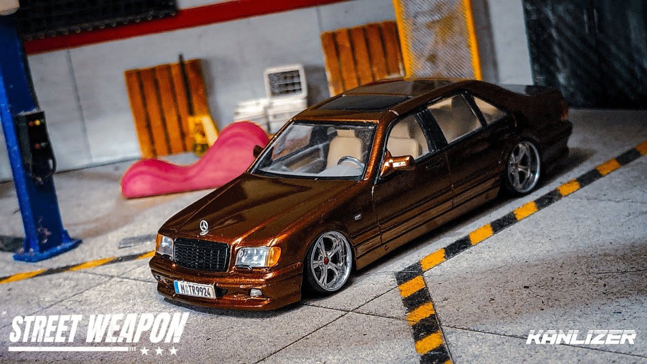 [HIGHLIGHT] STREET WEAPON | MERCEDES-BENZ W140 | CUSTOM REPAINT & SWAP ...