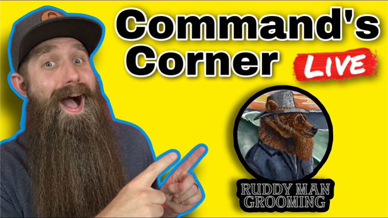 Command's Corner LIVE ft. Ruddy Man Grooming - GIVEAWAYS! - YouTube