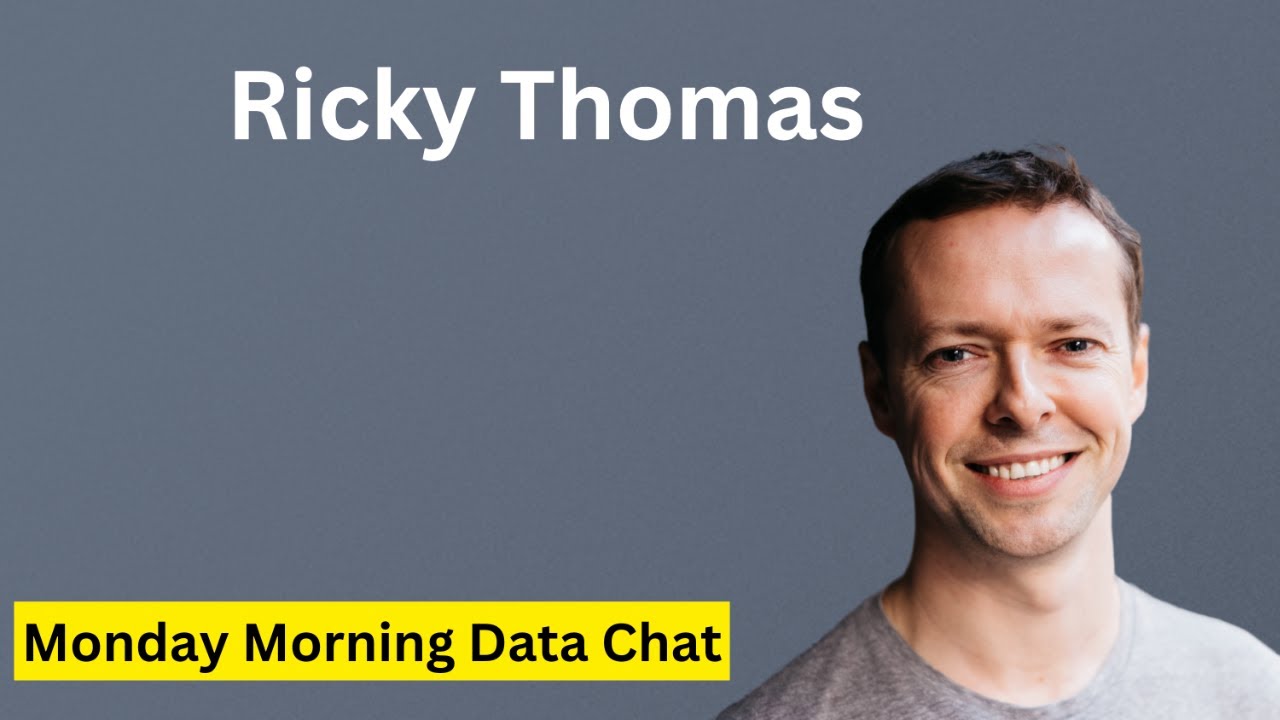 Ricky Thomas — Monday Morning Data Chat - YouTube