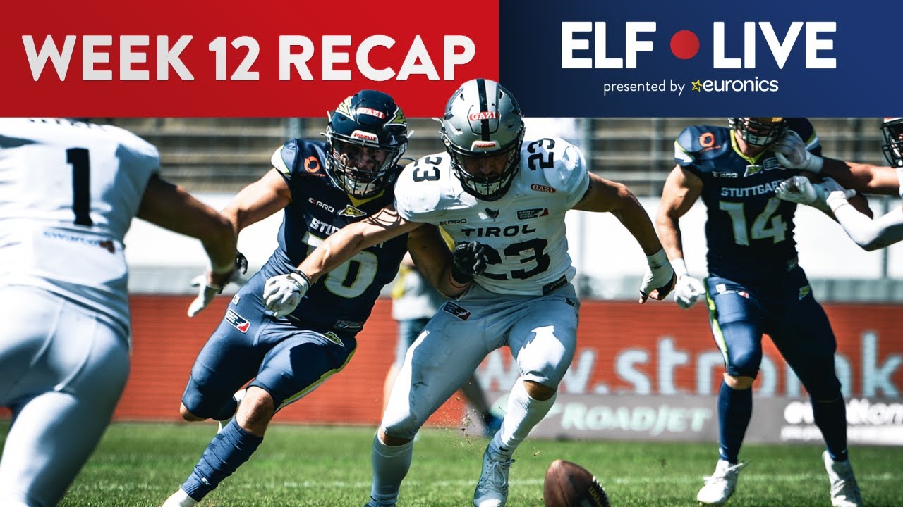 ELF LIVE WEEK 12 RECAP presented by Euronics - YouTube