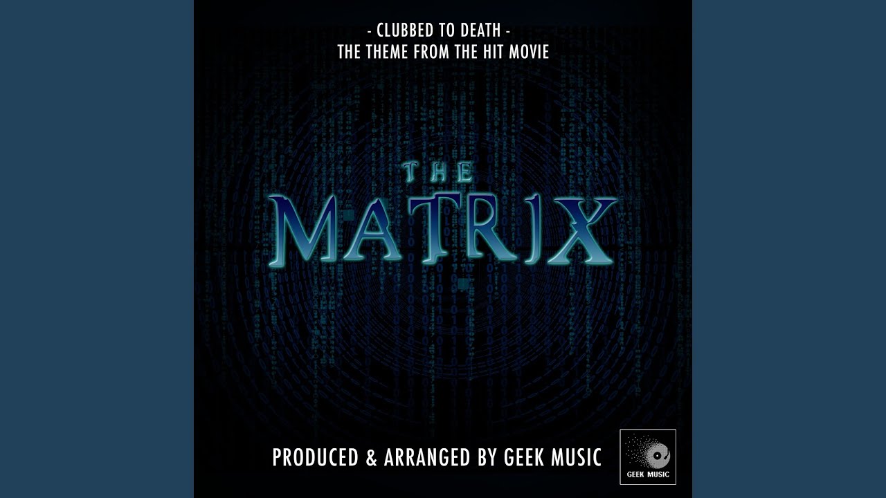 Clubbed To The Death (From "The Matrix Reloaded") - YouTube